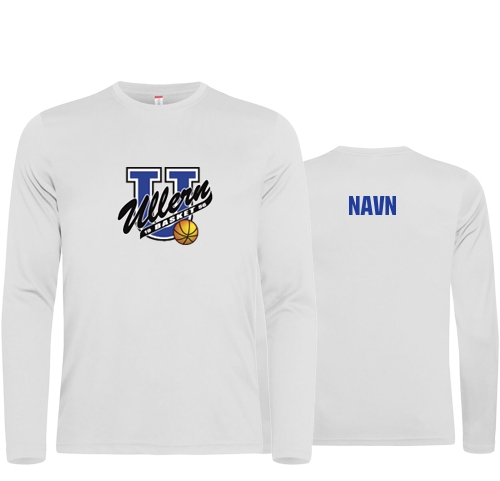 Ullern teknisk longsleeve - hvit | Trenings og profileringsklær for ...